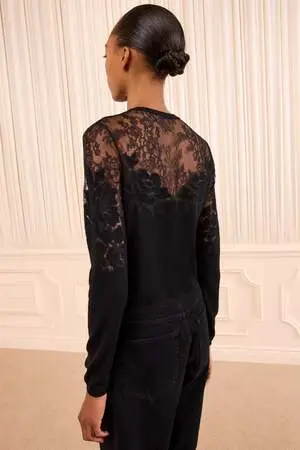 Ulla Johnson Talia Embroidered Lace Cardigan