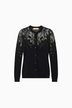 Ulla Johnson Talia Embroidered Lace Cardigan
