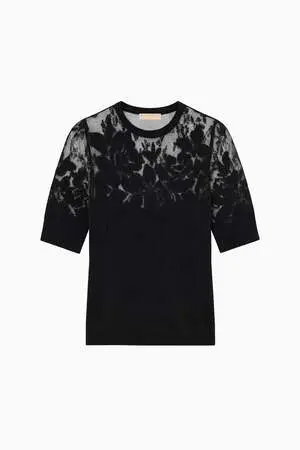 Ulla Johnson Ella Short Sleeve Lace Top
