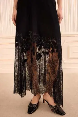 Ulla Johnson Josina Lace Midi Skirt