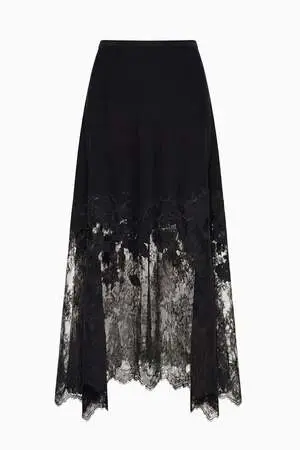 Ulla Johnson Josina Lace Midi Skirt