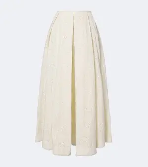 Agua Bendita Maxi Skirt - White