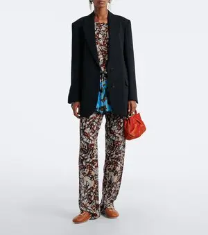 Dries Van Noten Embellished Leather Sneakers