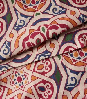 CABANA Catalina Printed Linen Tablecloth