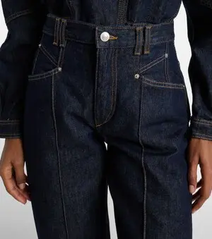 Isabel Marant Étoile Drolane High-rise Straight Jeans