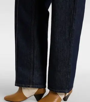 Isabel Marant Étoile Drolane High-rise Straight Jeans