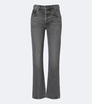 Citizens Of Humanity 90s French Cropped Straight Leg Jeans