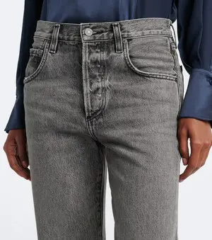 Citizens Of Humanity 90s French Cropped Straight Leg Jeans