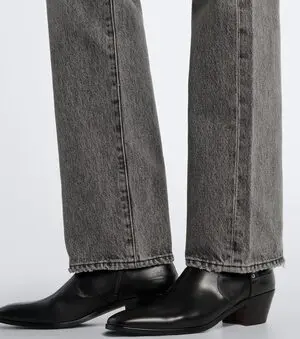 Citizens Of Humanity 90s French Cropped Straight Leg Jeans