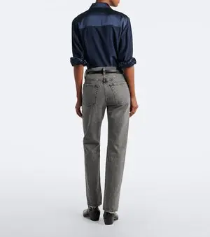 Citizens Of Humanity 90s French Cropped Straight Leg Jeans