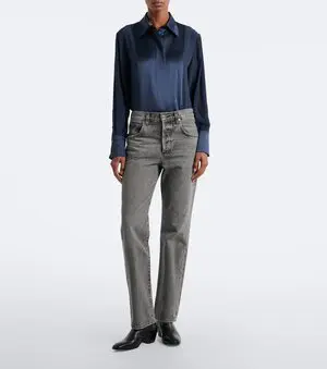 Citizens Of Humanity 90s French Cropped Straight Leg Jeans