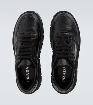 Prada Leather Sneakers