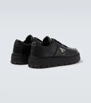 Prada Leather Sneakers