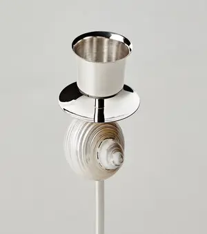 TAVARES 1922 Shell Sterling Candle Holder