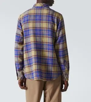 GOD'S TRUE CASHMERE Tartan Cashmere Shirt