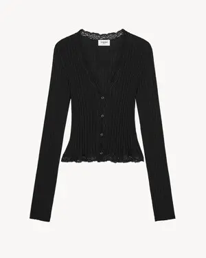 Saint Laurent Lace Knitwear For Women
