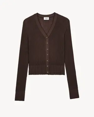 Saint Laurent Long Sleeve Cardigans For Women