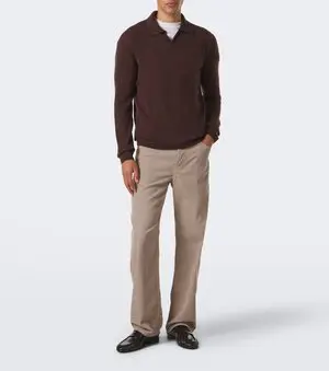 THE ROW Soft Eel Leather Loafers