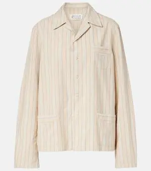 MAISON MARGIELA Striped Cotton Shirt