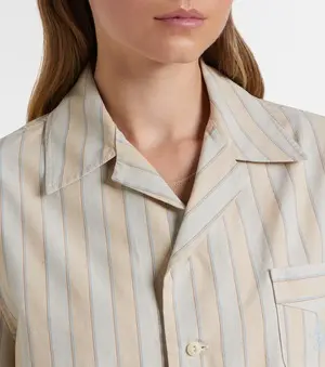 MAISON MARGIELA Striped Cotton Shirt