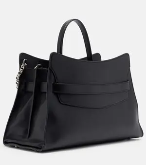 Alexander McQueen Locke Medium Leather Tote Bag