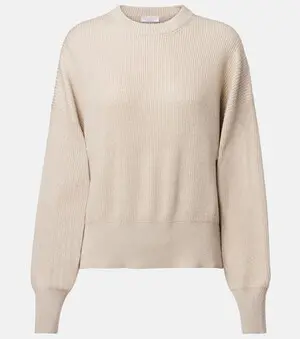 Brunello Cucinelli Ribbed-knit Cashmere-blend Sweater