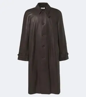 THE ROW Sitali Leather Car Coat