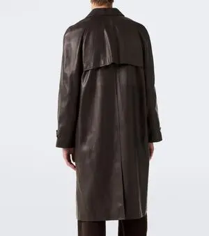 THE ROW Sitali Leather Car Coat