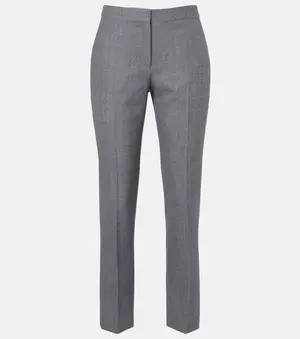 Alexander McQueen Wool Slim Pants