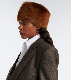 Saint Laurent Shearling Hat