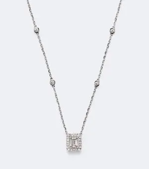 Messika Joy 18kt White Gold Pendant Necklace With Diamonds