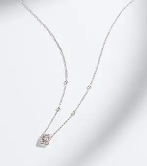 Messika Joy 18kt White Gold Pendant Necklace With Diamonds