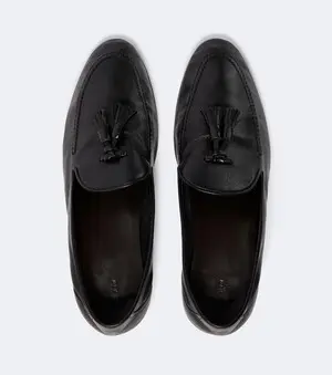 THE ROW Caden Leather Loafers