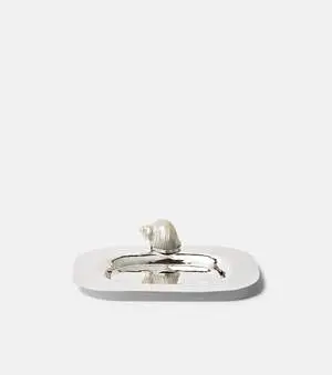 TAVARES 1922 Shell Sterling Butter Dish - Silver