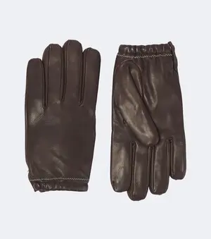 Our Legacy Rider Leather Gloves - Brown