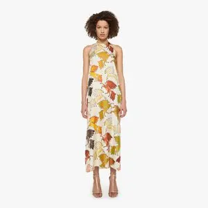 La Prestic Ouiston Marbella Dress Chevaux De Feu Ecru - White