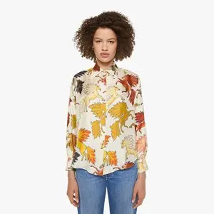 La Prestic Ouiston Brooks Shirt Chevaux De Feu Ecru