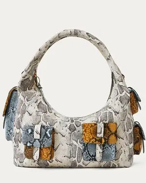 AIMEE Aimee Kestenberg Rebel Shoulder Bag Snake Multi