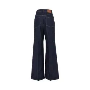 Max Mara Cotton Denim Wide-leg Jeans