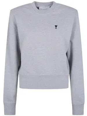 Ami Paris Off The Shoulder Sweatshirts Hoodies For Women