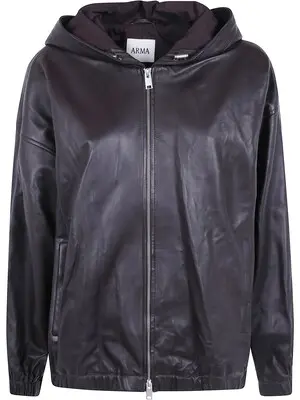 ARMA Jacket Lamb Leather "guisy - Brown