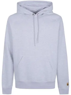 Carhartt Work In Progress Sweatshirt Hooded "chase - Gray
