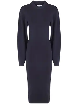 Loulou De Saison Elena High-neck Bodycon Dress