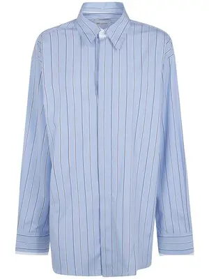 AMI Paris Striped Cotton Shirt