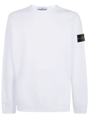 Stone Island Sweatshirt Round Neck "61000 - White