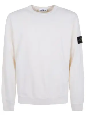 Stone Island Sweatshirt Round Neck "l2.s15.61000.49.s0a20 V0093 - White