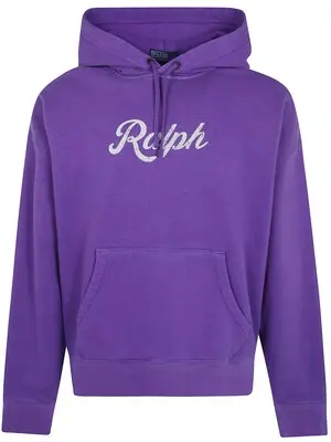 Polo Ralph Lauren Hooded Cotton Sweatshirt - Pink