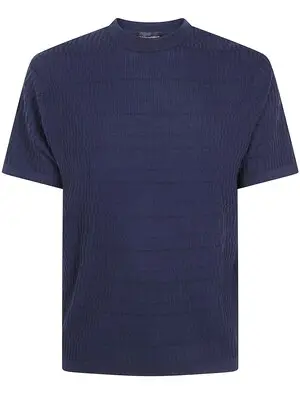 Emporio Armani T-shirt Classic Round Neck - Blue