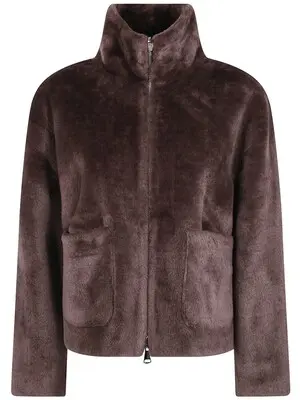 BETTA CORRADI Jacket High Neck Zipped "shao"