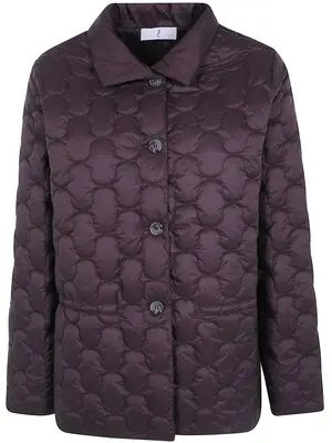 WHYCI Quilted Jacket With Drawstring